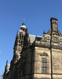 Vulcan, Sheffield Town Hall – turbulent flow
